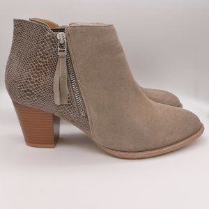 Vionic Shoes | Vionic Black Suede Bootie | Poshmark